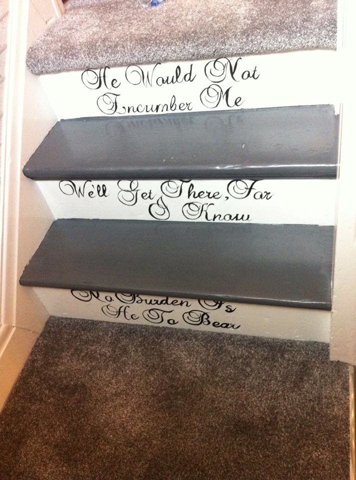 Hand Painted Stair case - Eclectic - Staircase - Other - by ...