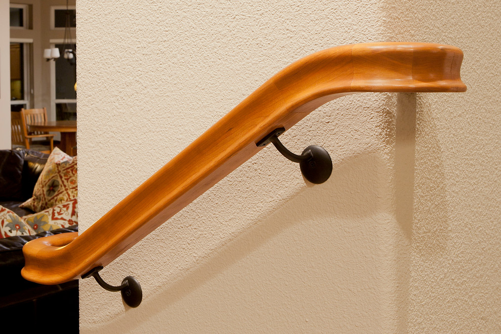 Handrail Detail - Craftsman - Staircase - Sacramento - by Dogwood ...