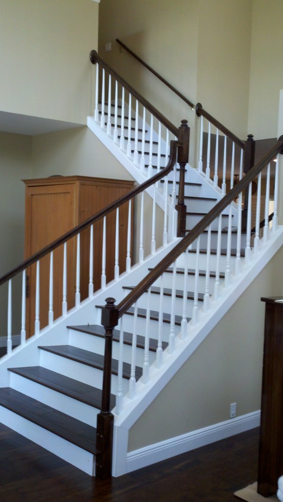 Hardwood Stairs - Traditional - Staircase - Tampa - by FlooringMaster ...