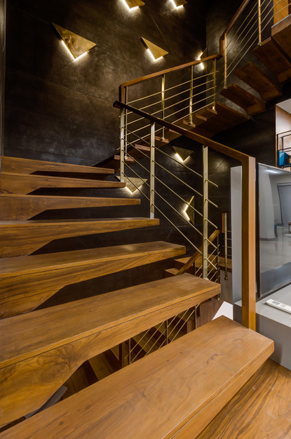 Harmony Bungalow - Modern - Staircase - Other - by pratikruti09 | Houzz