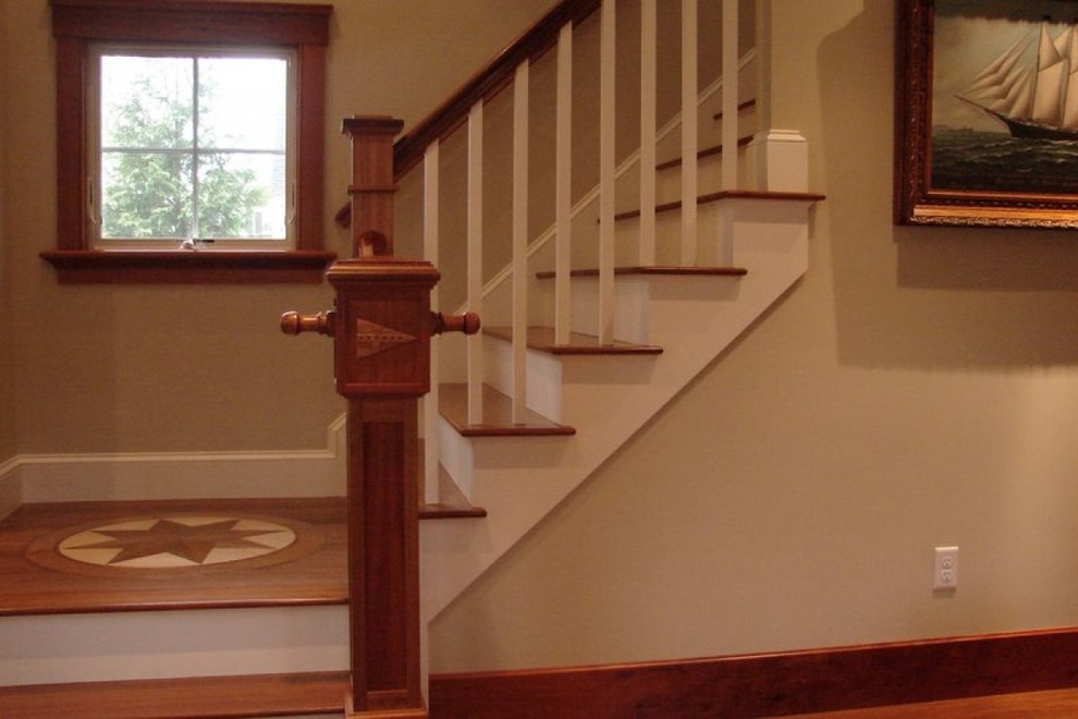 Harwichport Cape Cod - Traditional - Staircase - Boston - by Lighthouse ...