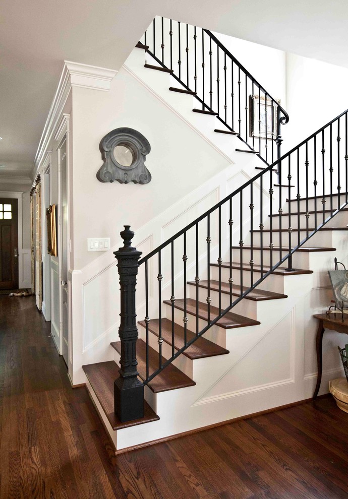 Heights French Country - Traditional - Staircase - Houston - by ...