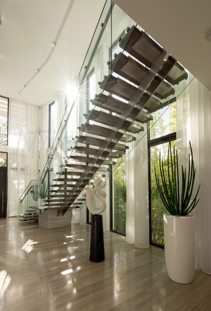Hibiscus Island, Miami Beach - Contemporary - Staircase - Miami - by ...