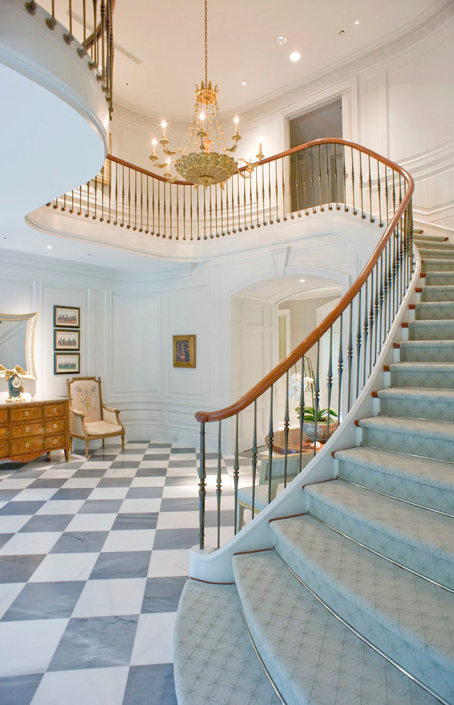Highland Park Continental - Traditional - Staircase - Dallas - by J ...
