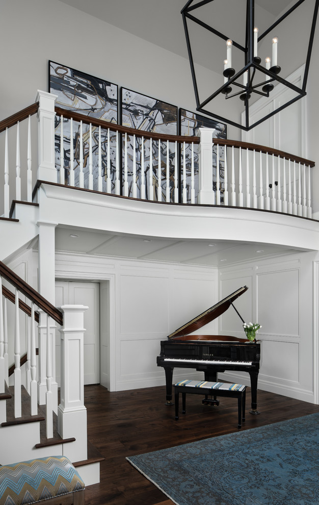 Home Renovation, Stair wall - Transitional - Staircase - Detroit - by ...