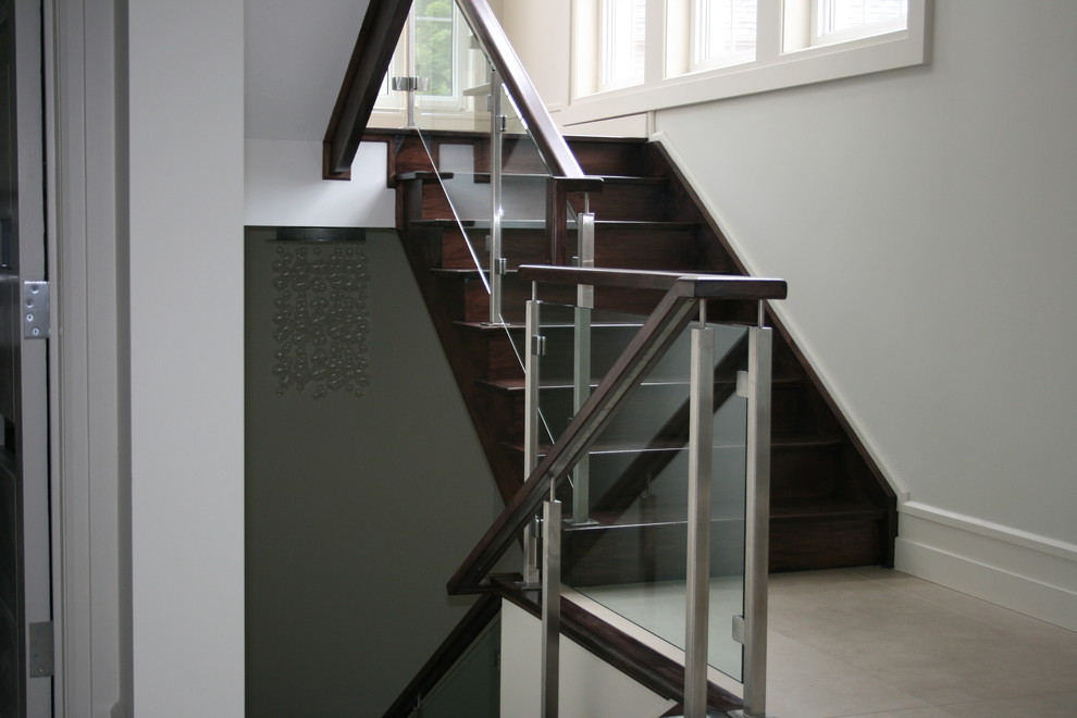 Home stairs and railings - Contemporary - Staircase - Toronto - by MNR ...