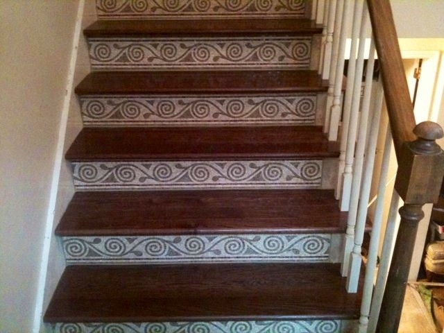 Hoover Tile Stair Risers - Traditional - Staircase - Birmingham - by ...