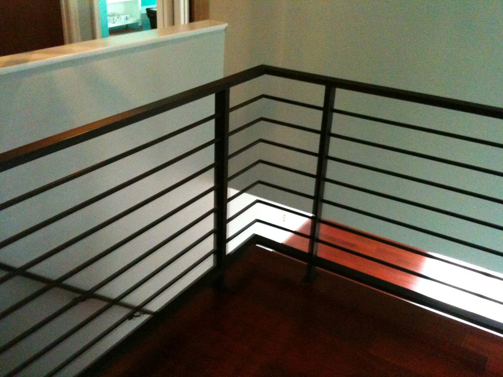 Horizontal railing - Contemporary - Staircase - Philadelphia - by ...