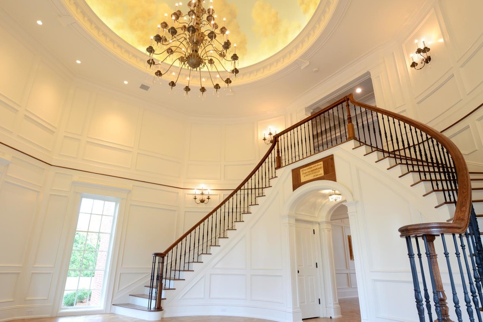 HPB Monticello Replica - New Construction - Traditional - Staircase ...