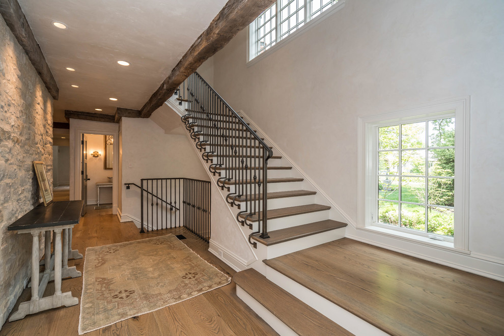 Huntleigh Woods Custom Home 1 - Traditional - Staircase - St Louis - by ...
