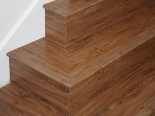 Hybrid (LVT) Stairs - Traditional - Staircase - Albuquerque - by ...