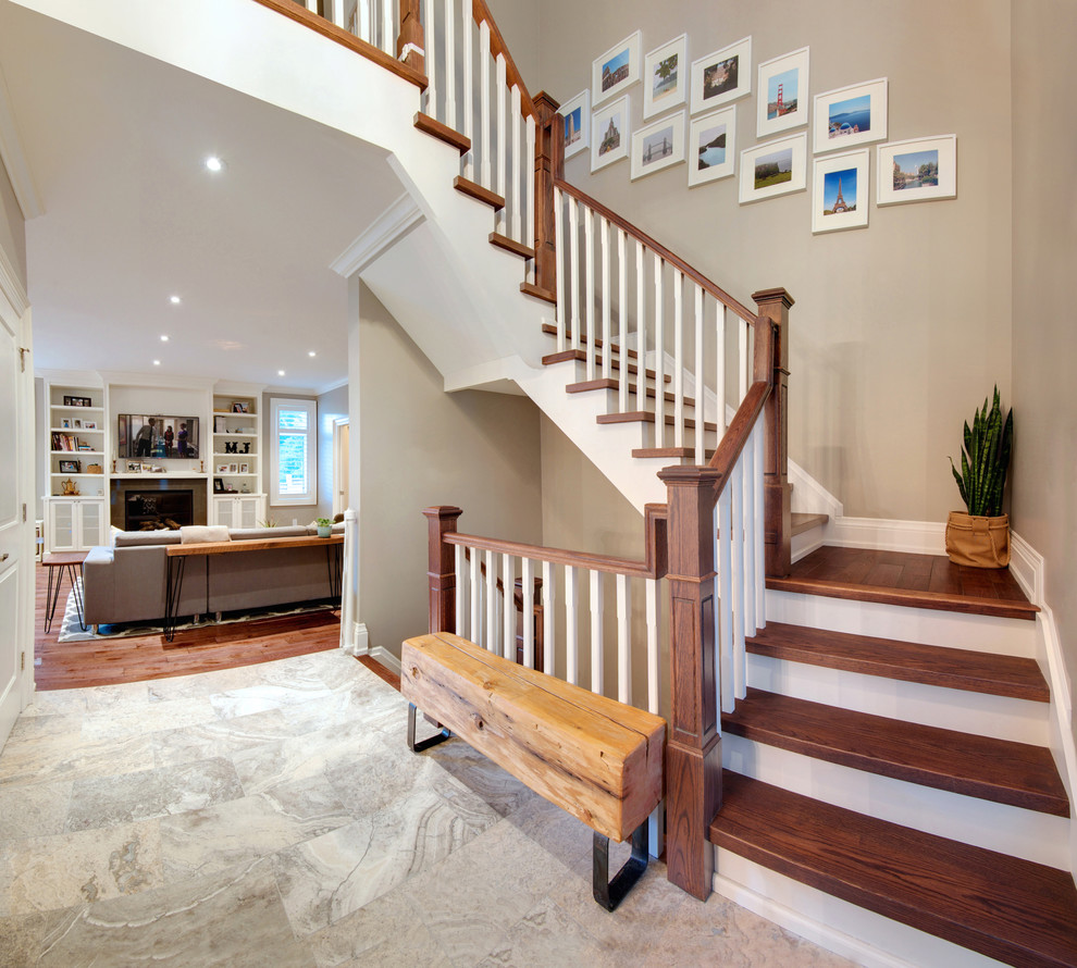 Infill Custom Home - Transitional - Staircase - Toronto - by Eurodale ...