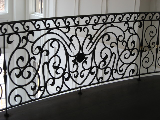 Interior Iron Rails - Traditional - Staircase - New York - by Duke of ...