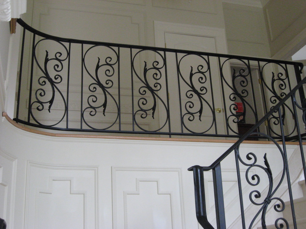 Interior Iron Rails - Traditional - Staircase - New York - by Duke of ...
