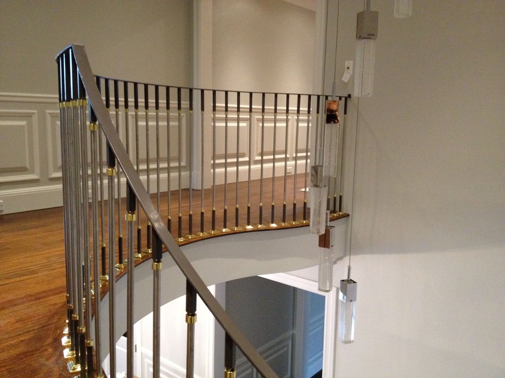 Interior Iron Work - Contemporary - Staircase - New York - by HMH Iron ...