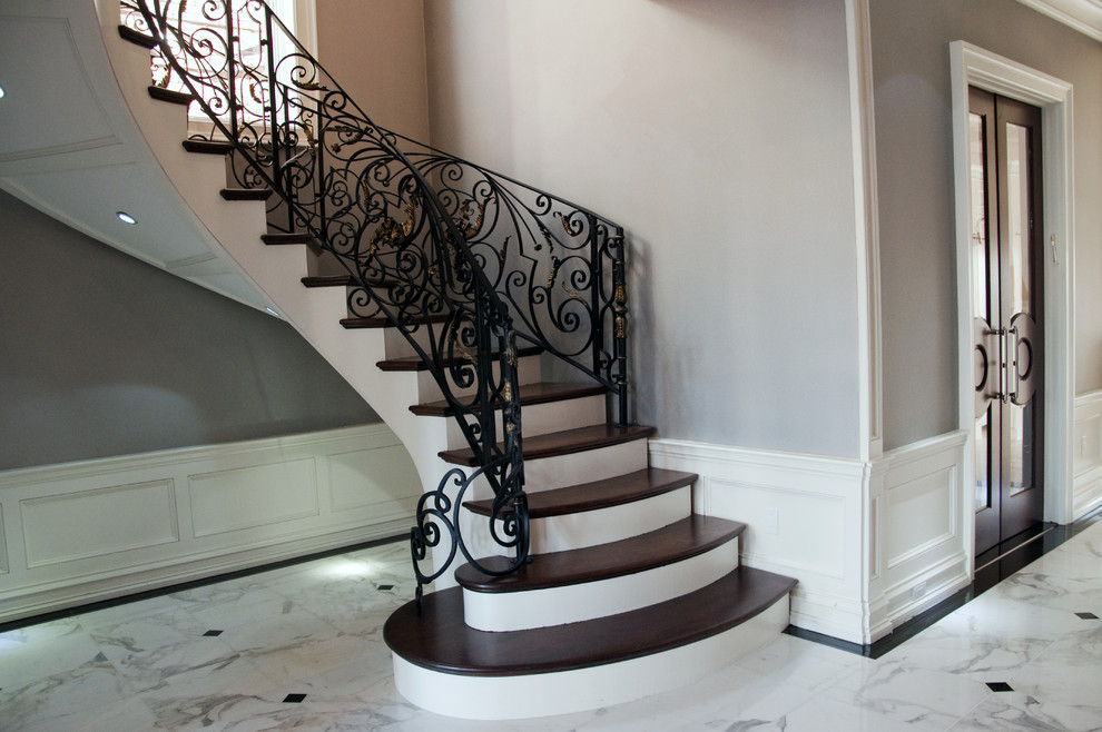 Interior Iron Work - Traditional - Staircase - New York - by HMH Iron ...