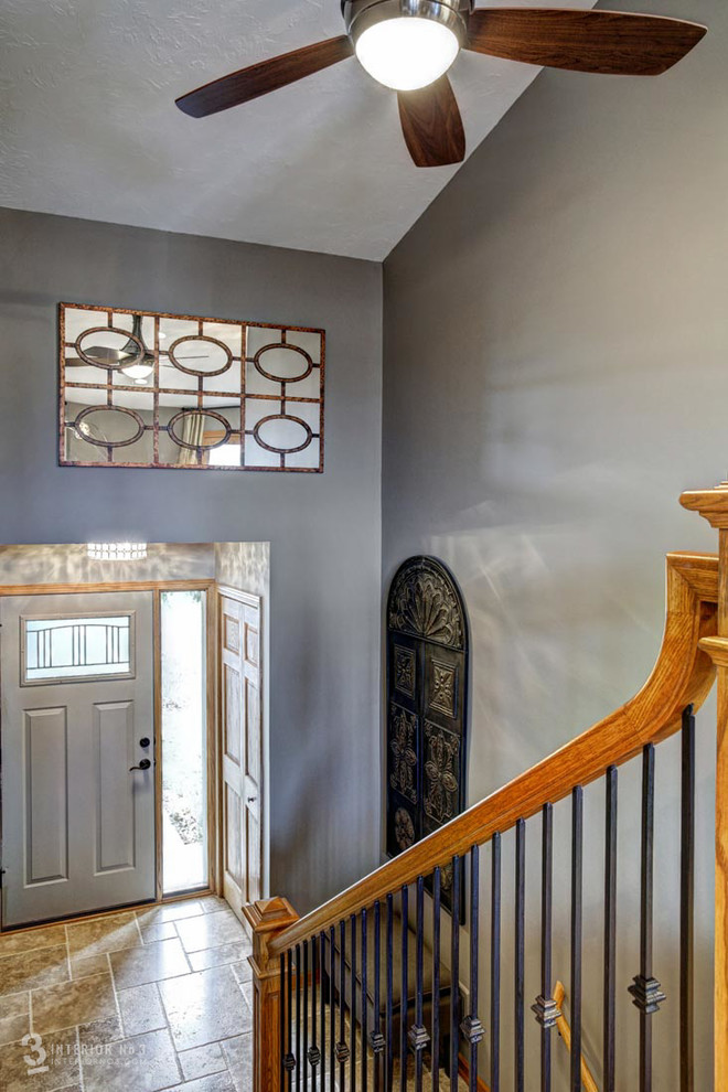 INTERIOR No. 3 Before & After Project Photos - Transitional - Staircase ...