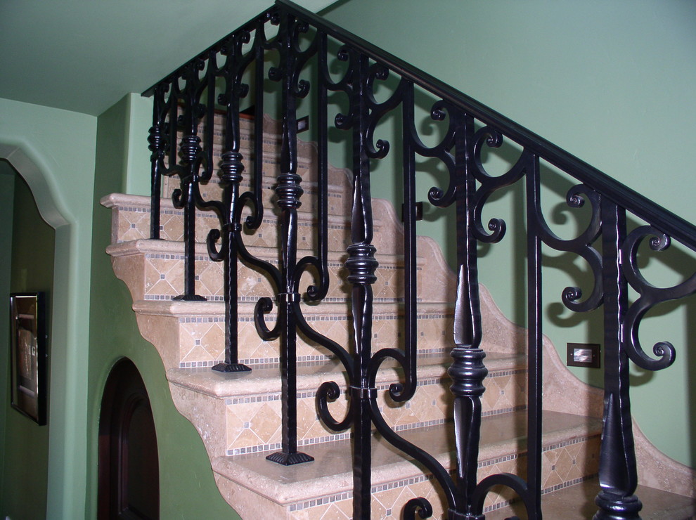 Interior Railings - Mediterranean - Staircase - Orange County - by ...