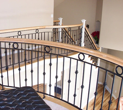 Interior Staircase & Railing Projects - Transitional - Staircase - San ...