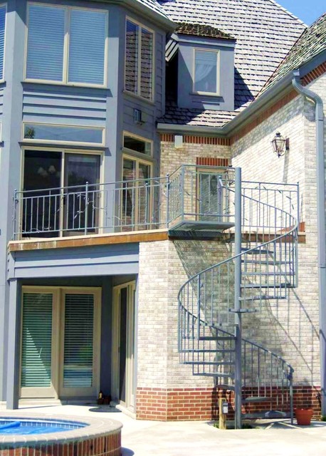 Intricate Custom Railing Designs - Contemporary - Staircase - Other ...