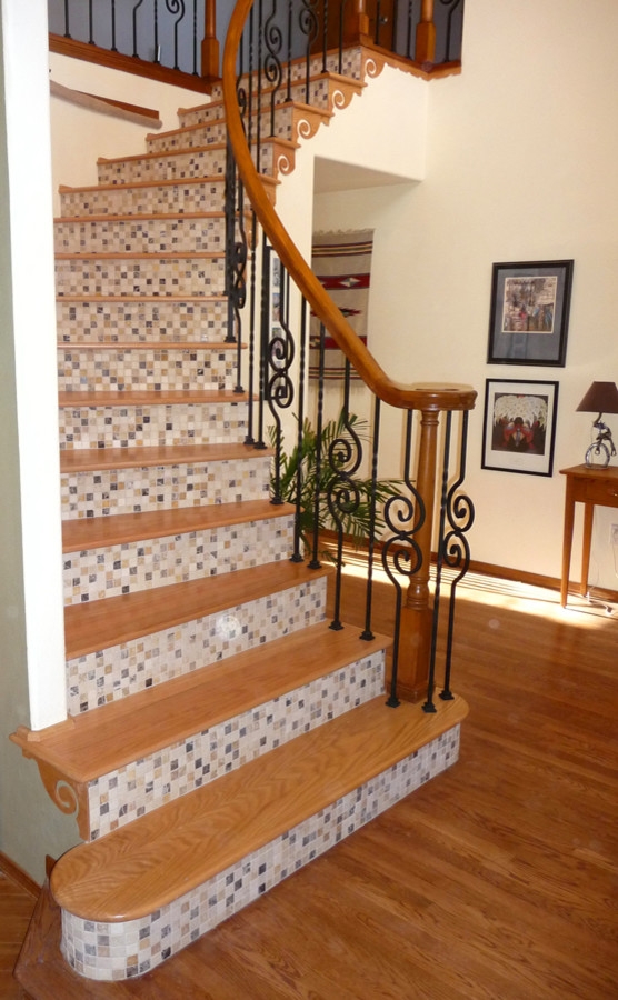 Iron Balusters - Mediterranean - Staircase - Chicago - by StairSupplies ...