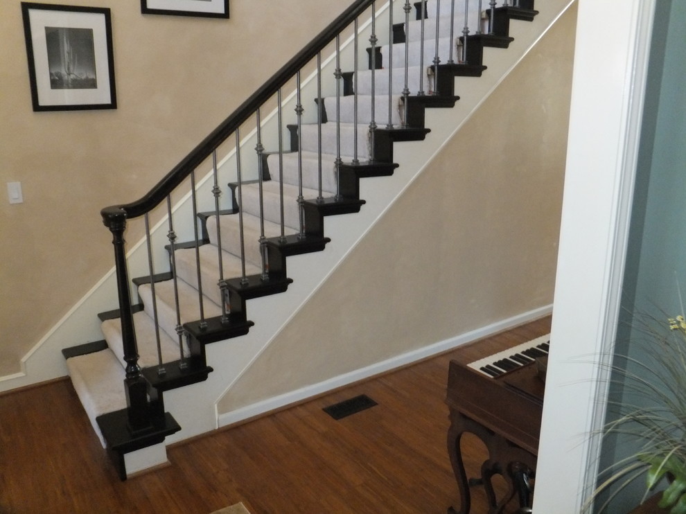 Iron Spindles - Antique Nickle, New Custom Wood End Caps and Wall Caps ...