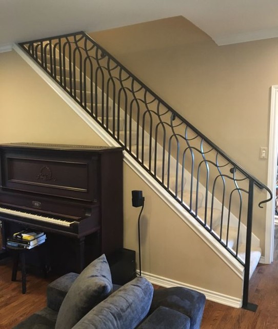 Iron Staircases & Balconies - Transitional - Staircase - Dallas - by D ...
