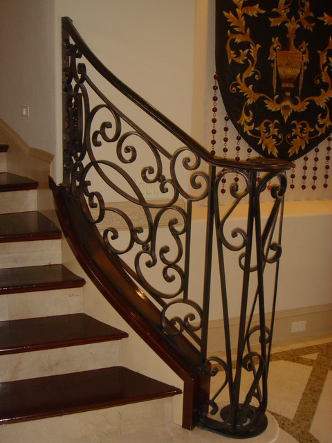 Iron Staircases & Balconies - Transitional - Staircase - Dallas - by D ...