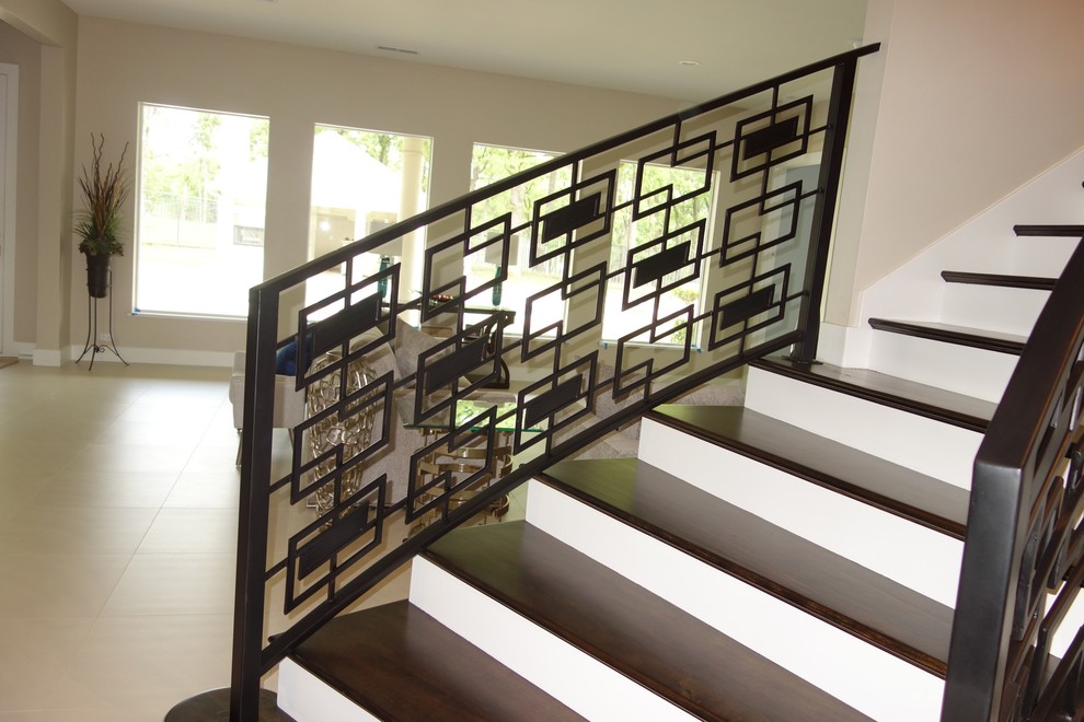Iron Staircases & Balconies - Transitional - Staircase - Dallas - by D ...