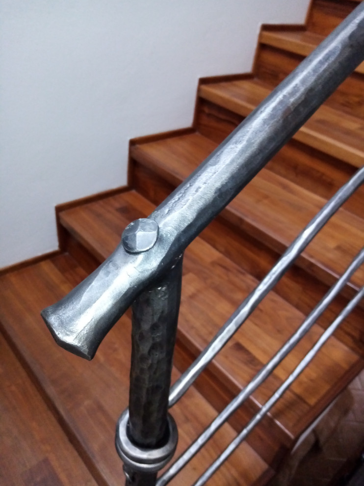 Iron Work, hand forged custom Railing for Luxury Home in Northern ...