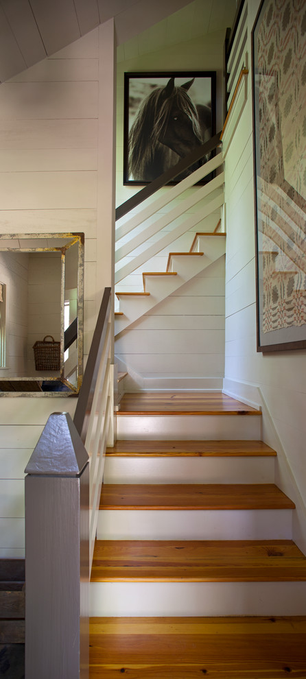 Isle of Hope Residence - Farmhouse - Staircase - Atlanta - by Homeline ...