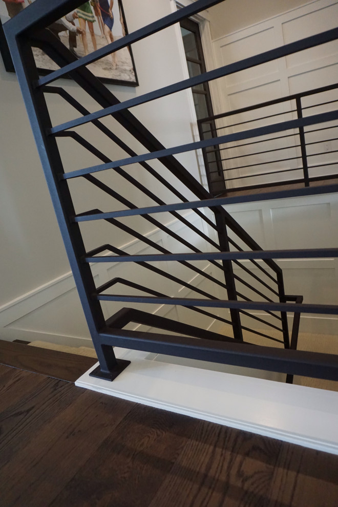 Lakehouse Railing system - Contemporary - Staircase - Columbus - by ...