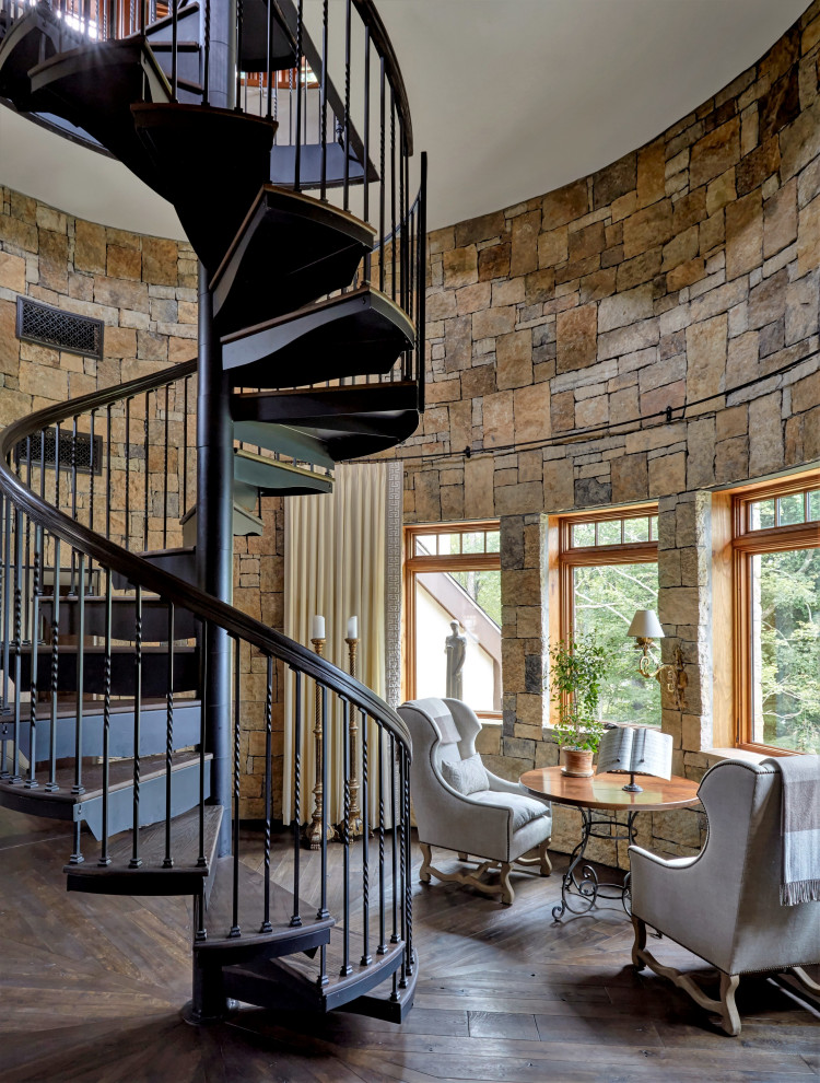 Lakeside Estate - French Country - Staircase - Other - by Stephen ...