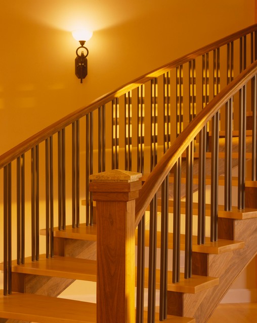 Lakeside Luxury Timber Frame Contempor neo Escalera Portland lakeside-luxury-timber-frame-contempor-neo-escalera-portland