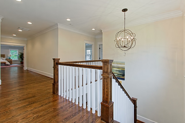 Landing Upper - Craftsman - Staircase - DC Metro - by Suburban Builders ...