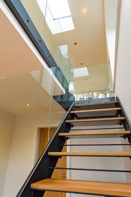 Large Open Plan 2 Storey Extension & Basement Conversion - Staircase ...