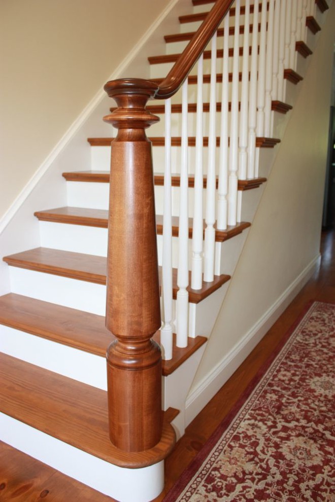 Large Turned Newel Post - Staircase - Other - by Kinzel Wood Products ...