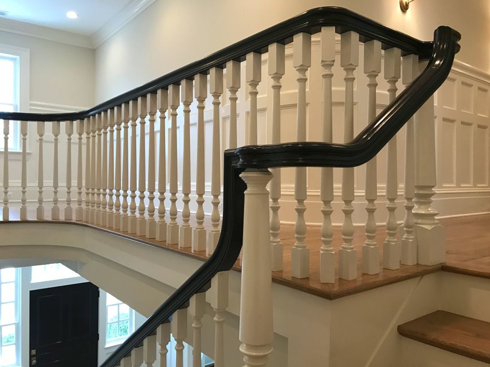Large Turned Newel Posts - Staircase - Other - by Kinzel Wood Products ...