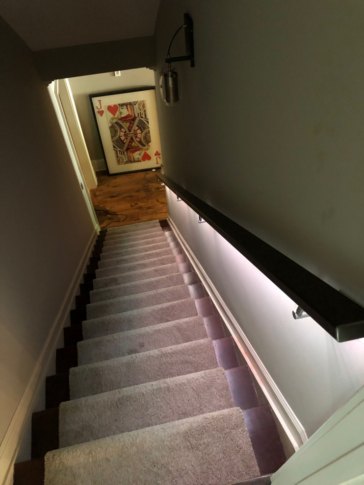 LED Grab Rail, Wall Mounted Handrail - Modern - Staircase - New York ...