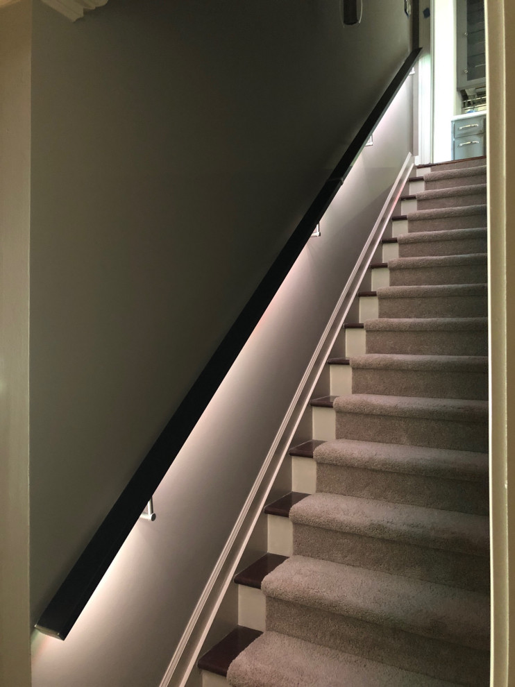 LED Grab Rail, Wall Mounted Handrail - Modern - Staircase - New York ...