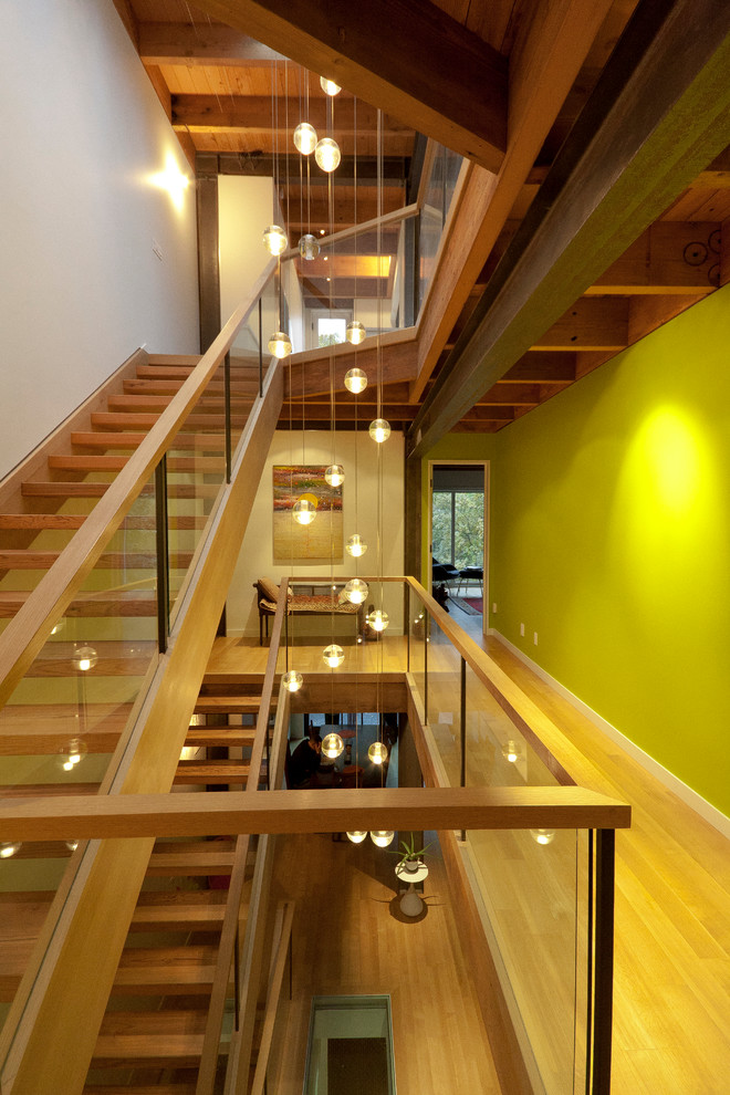 LEED Canada Platinum Home - Downtown Toronto - Contemporary - Staircase ...