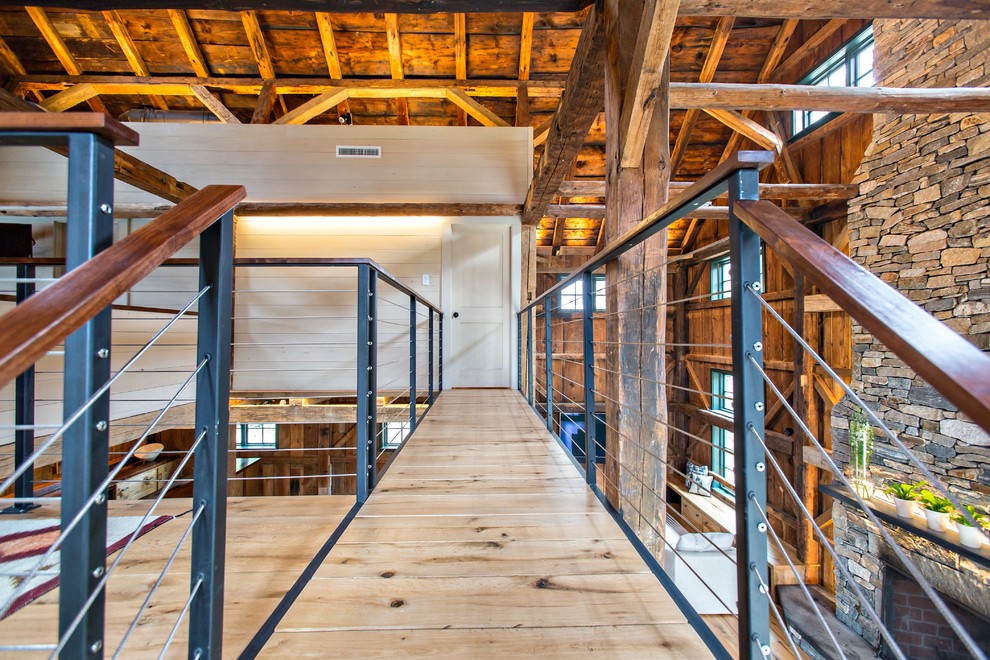 Lincoln Barn Conversion - Rustic - Staircase - Boston - by Harper Elm ...