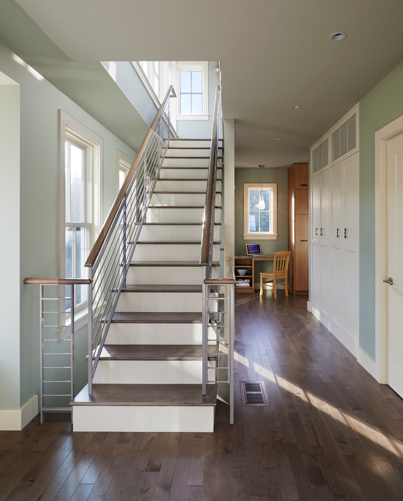 Little Island House - Beach Style - Staircase - DC Metro - by Moore ...