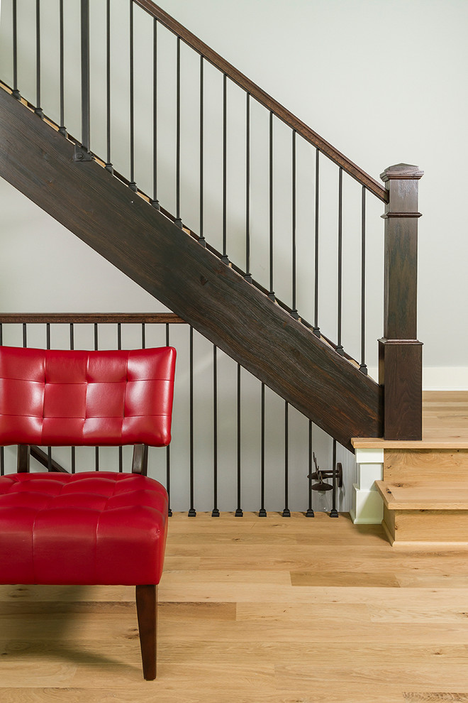 Lofty Open Concept - Staircase - Minneapolis - by w.b. builders | Houzz