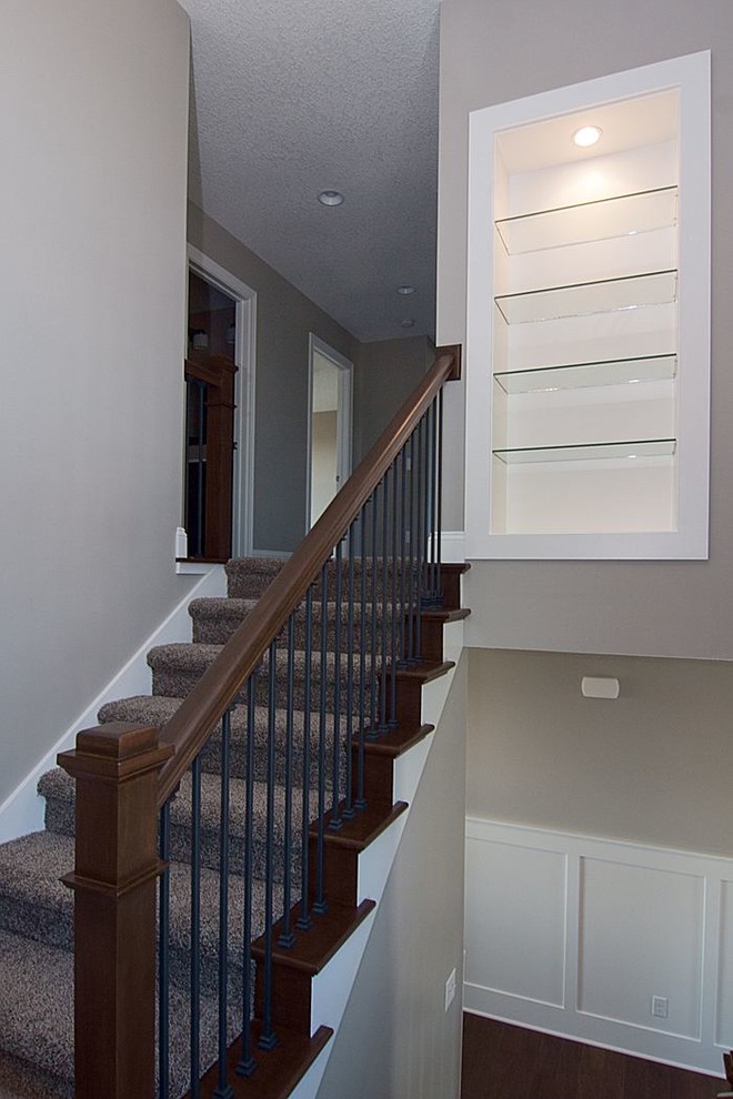 Long Grove Spec - Craftsman - Staircase - Chicago - by Premier Custom ...