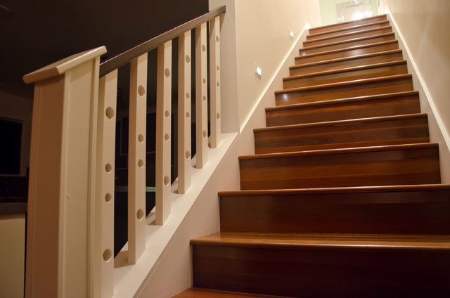 Los Altos Mid Century Modern Home - Midcentury - Staircase - Los ...