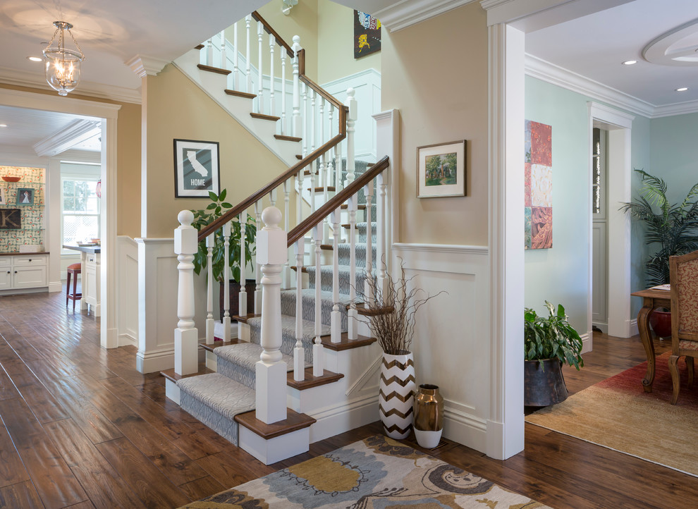Los Altos Traditional Family Home - Traditional - Staircase - San ...
