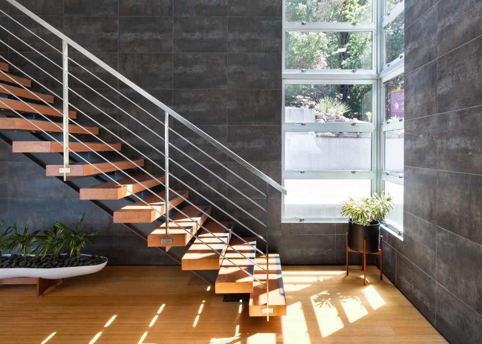 Los Gatos Hills Modern House - Modern - Staircase - San Francisco - by ...