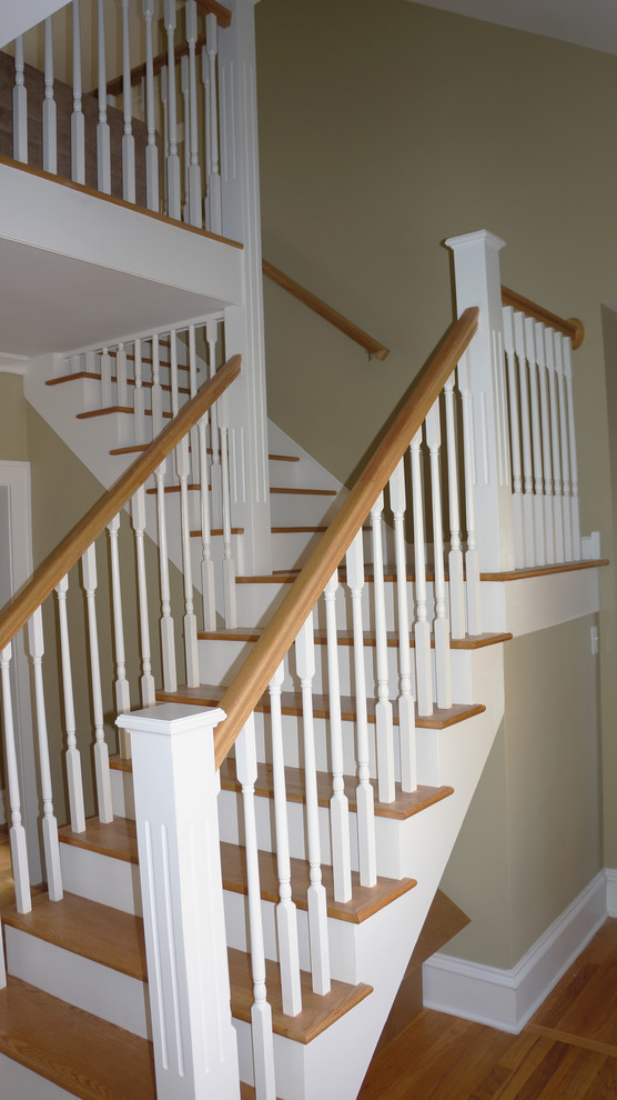Lower Level Home Makeover - Medici - Traditional - Staircase - Chicago ...