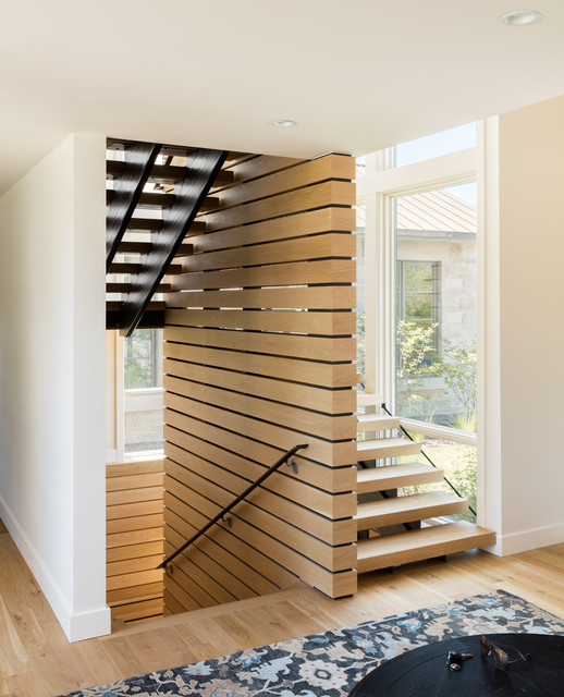 Main Stairs - Contemporary - Staircase - Denver - by semple brown ...